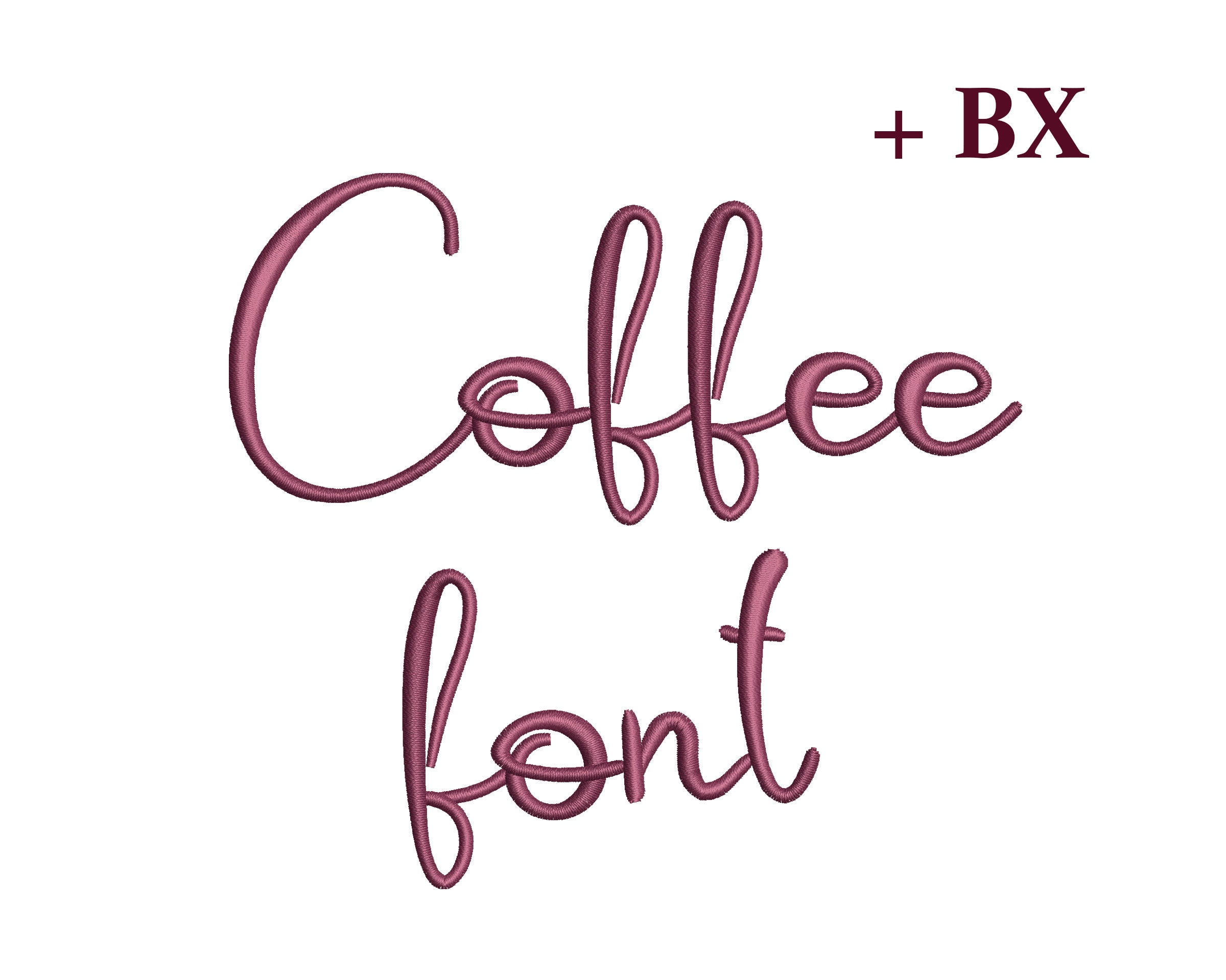 BX Script Machine Embroidery Font Machine Embroidery Designs - Etsy