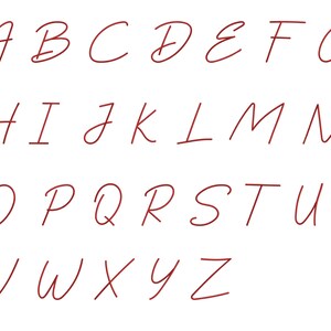 Boho Cursive Embroidery Font Daisy , Machine Embroidery Design , BX ...