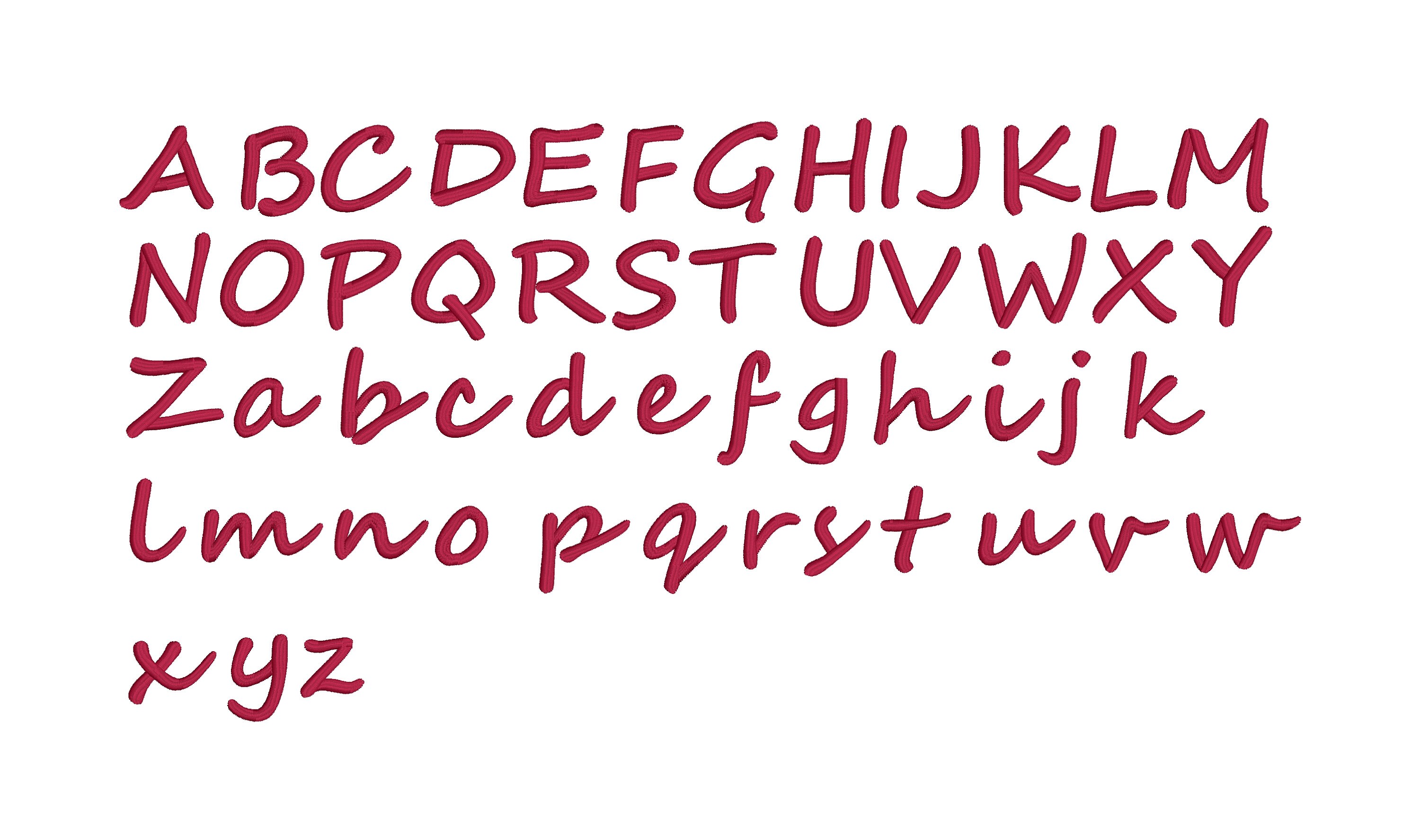 Brady Machine Embroidery Font, BX Font (5 Sizes) (digital Design) - Etsy