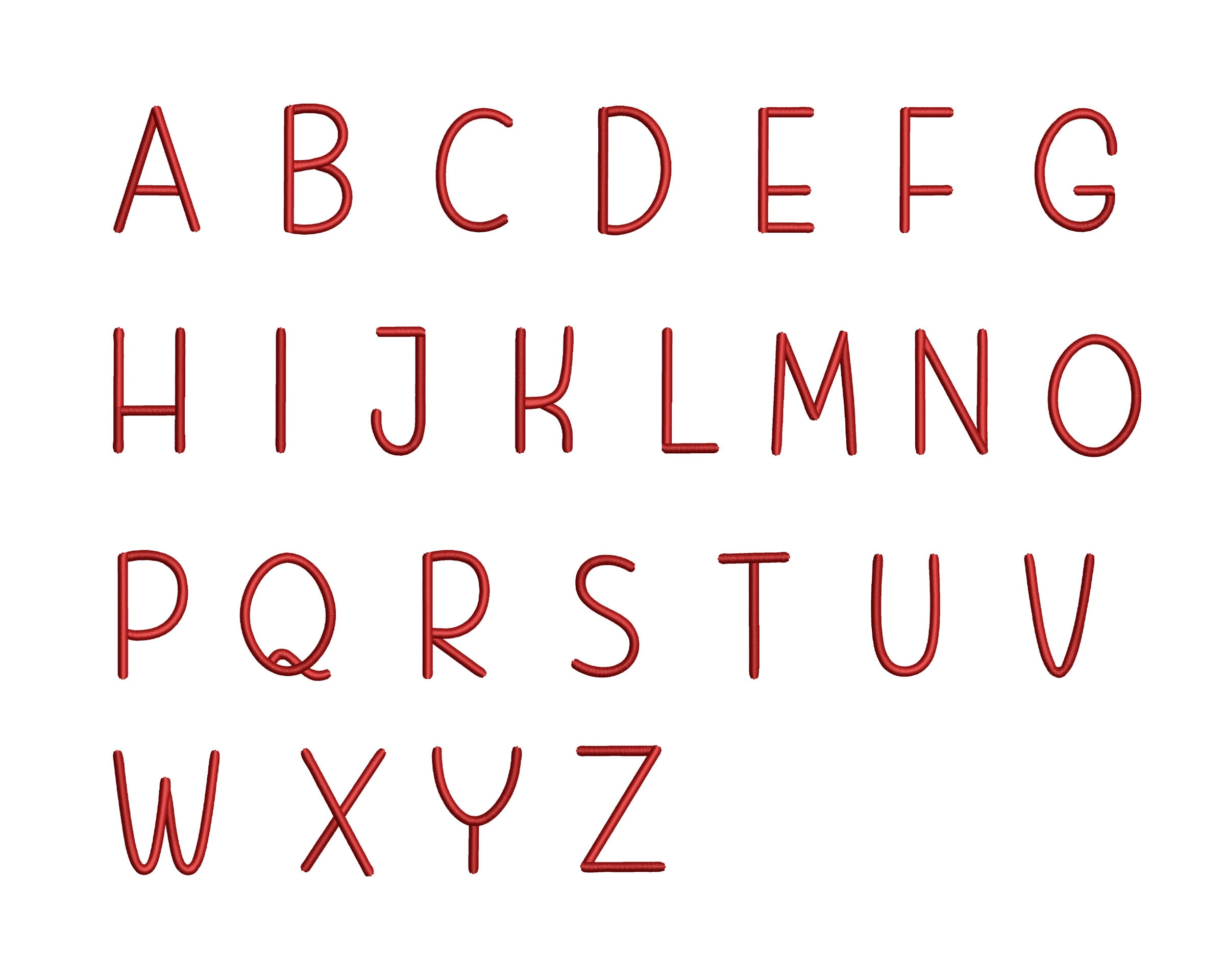 Farmhouse Rustic Embroidery Font Machine Embroidery Design - Etsy