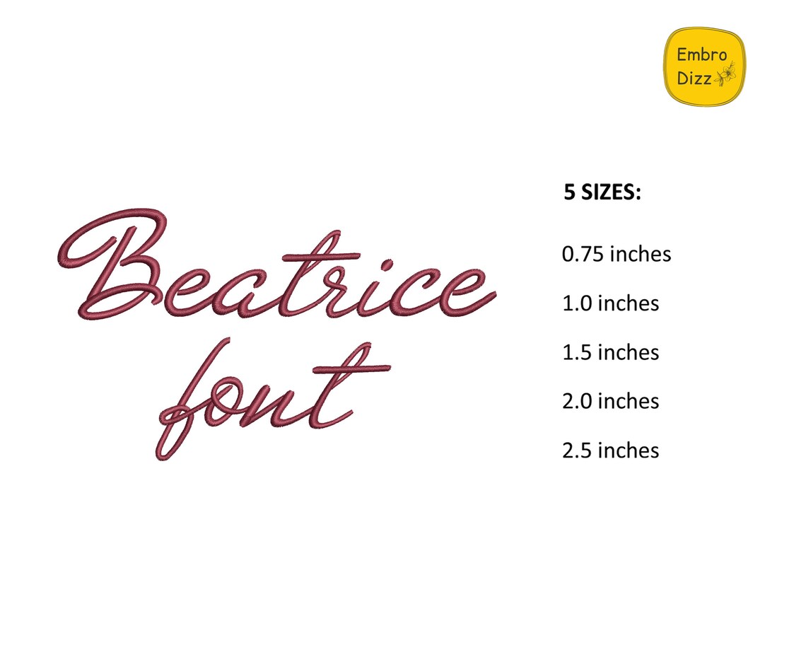 Script BX Embroidery Font A-Z Embroidery Designs for Machine - Etsy