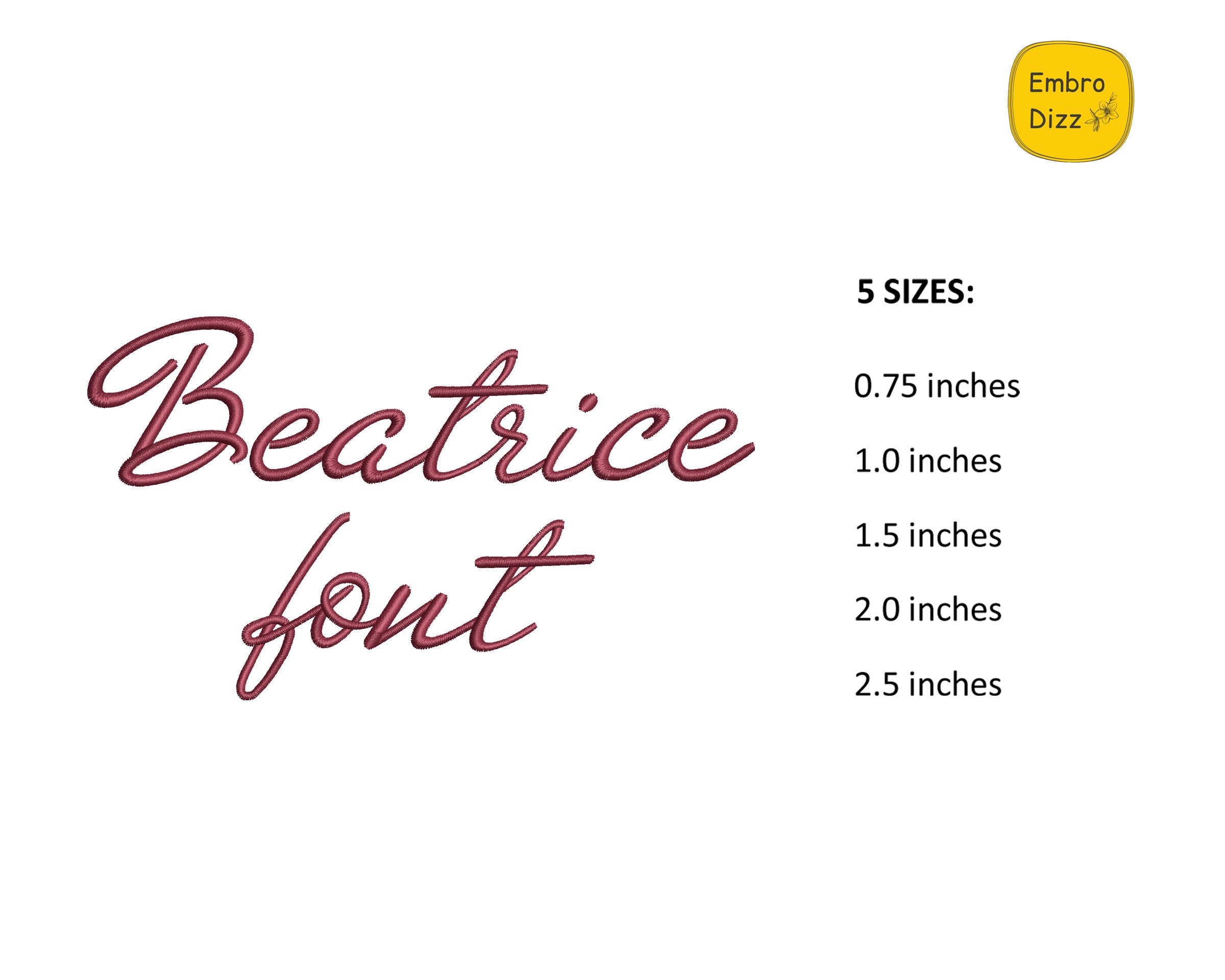 Script BX Embroidery Font , A-Z Embroidery Designs for Machine ...