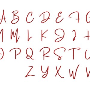 Script Embroidery Font , Calligraphy Machine Embroidery Design Adeline ...