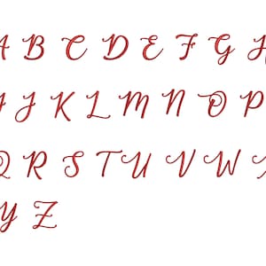 Script Machine Embroidery Font Mia Mia , Machine Embroidery Design ...