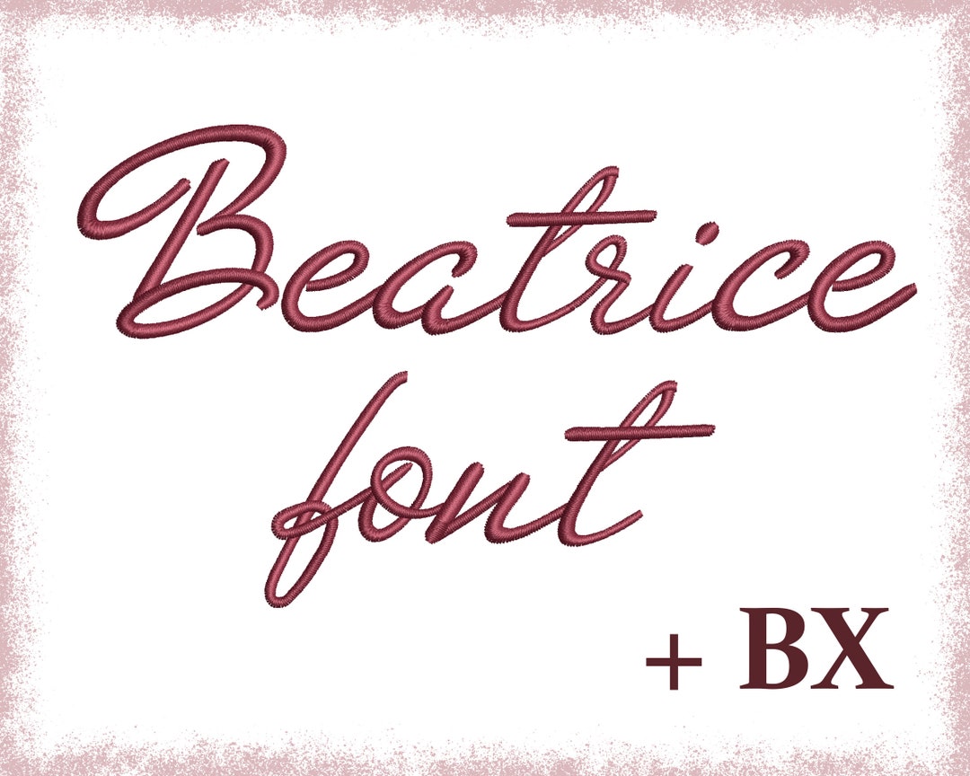 Script BX Embroidery Font , A-Z Embroidery Designs for Machine ...