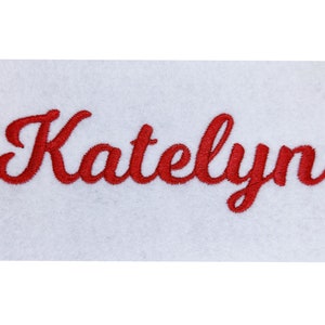 Script Embroidery Font , Machine Embroidery Design Katelyn, Cursive ...