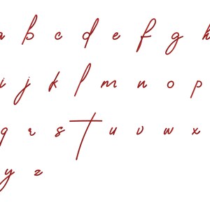 Script Cursive Machine Embroidery Font Sarah , Embroidery Design , BX ...