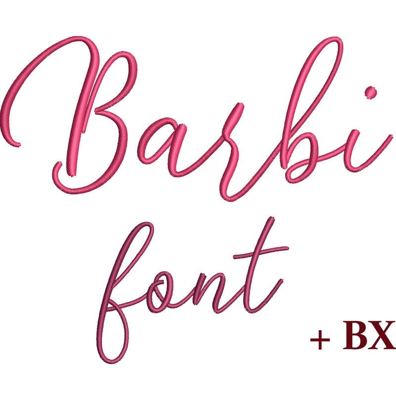 Barbie Font - Etsy