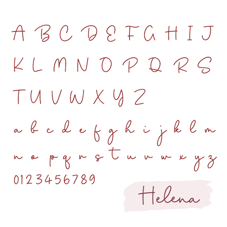 10 Boho Script Cursive Embroidery Font Bundle , BX PES JEF Machine ...