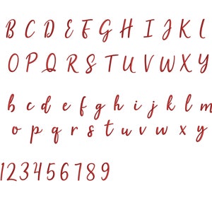 Hello Embroidery Fonts , Bx Font , Machine Embroidery Designs 5 Sizes ...