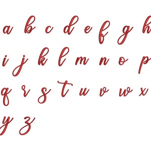 Script Machine Embroidery Font Mia Mia , Machine Embroidery Design ...