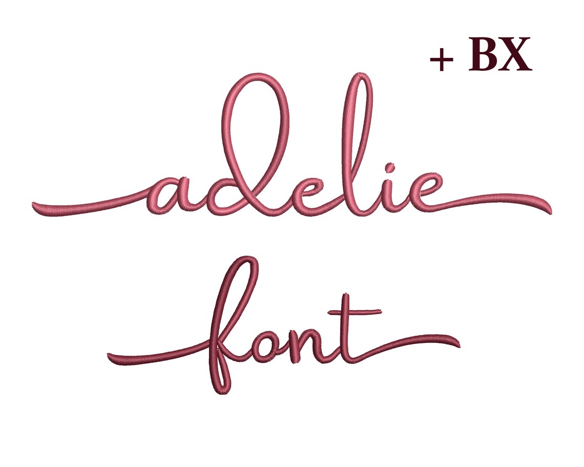 Script Machine Embroidery Font Machine Embroidery Designs - Etsy