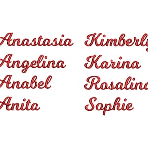 Script Embroidery Font , Machine Embroidery Design Katelyn, Cursive ...