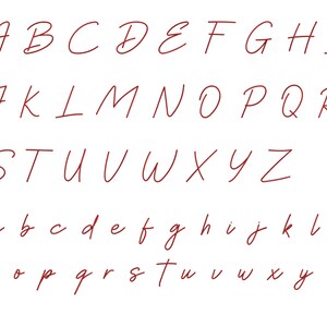 Boho Cursive Embroidery Font Daisy , Machine Embroidery Design , BX ...