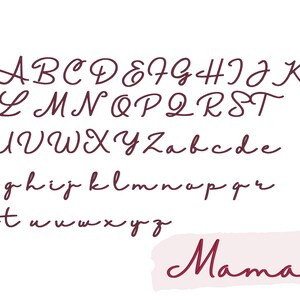Mama Embroidery Font Bundle , Machine Embroidery Designs , 10 BX Script ...