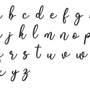 Halloween Cursive Machine Embroidery Font Ghosty , Ghost Embroidery ...