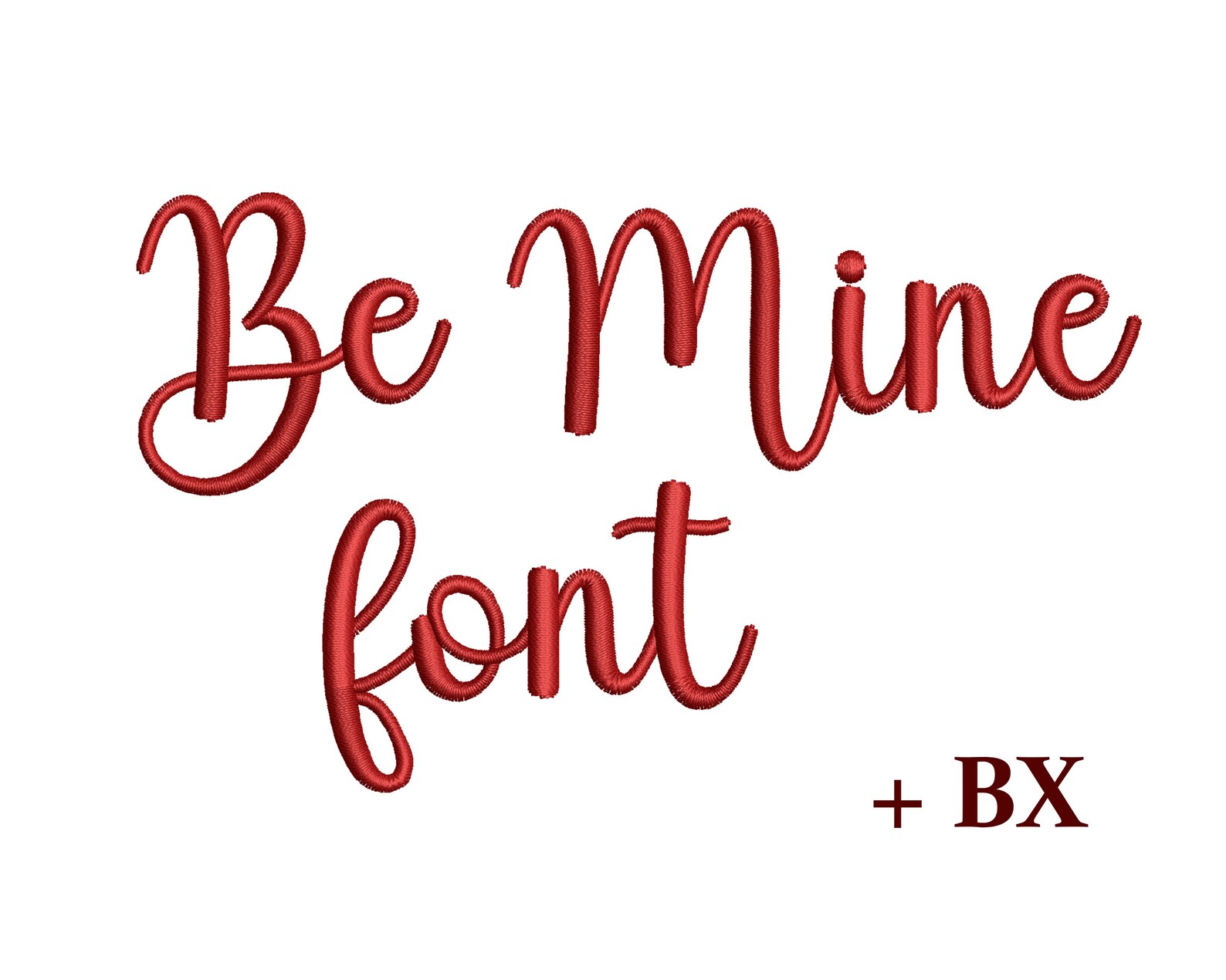 BX Script Wedding Embroidery Font , Monogram Machine Embroidery Font ...