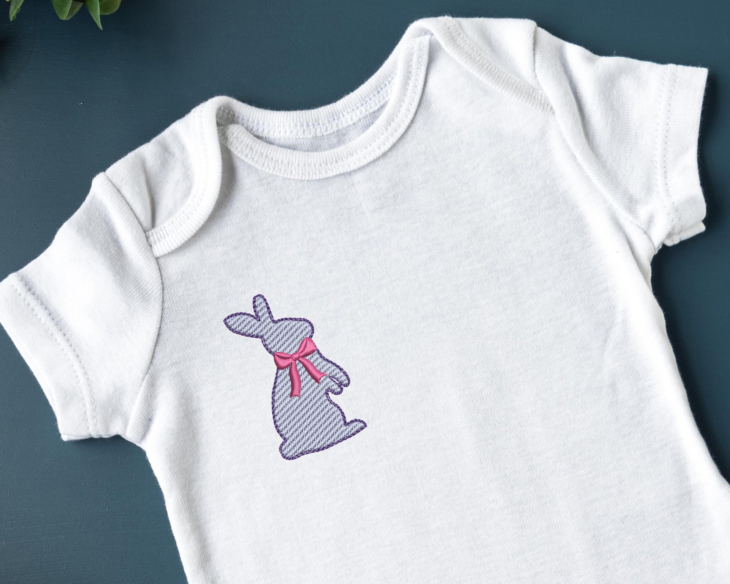 Bunny Mini Machine Embroidery Design Embroidery Files 6 - Etsy