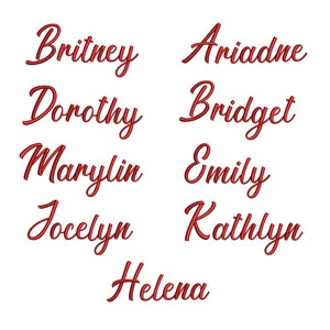 BX Christmas Cursive Machine Embroidery Font , Embroidery Designs for ...