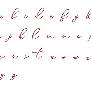 Valentine Script BX Embroidery Font Ariella, Machine Embroidery Desing ...