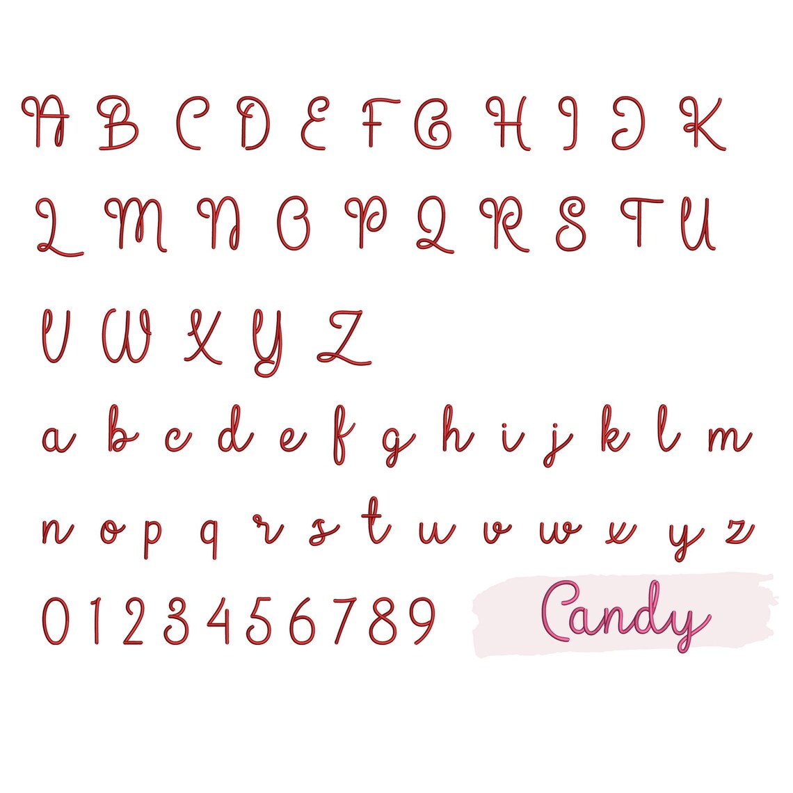 10 Funny Kids Embroidery Font Bundle , Machine Embroidery Design , 10 ...