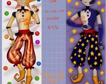 Sundrop and Moondrop Body Pillow - Etsy UK