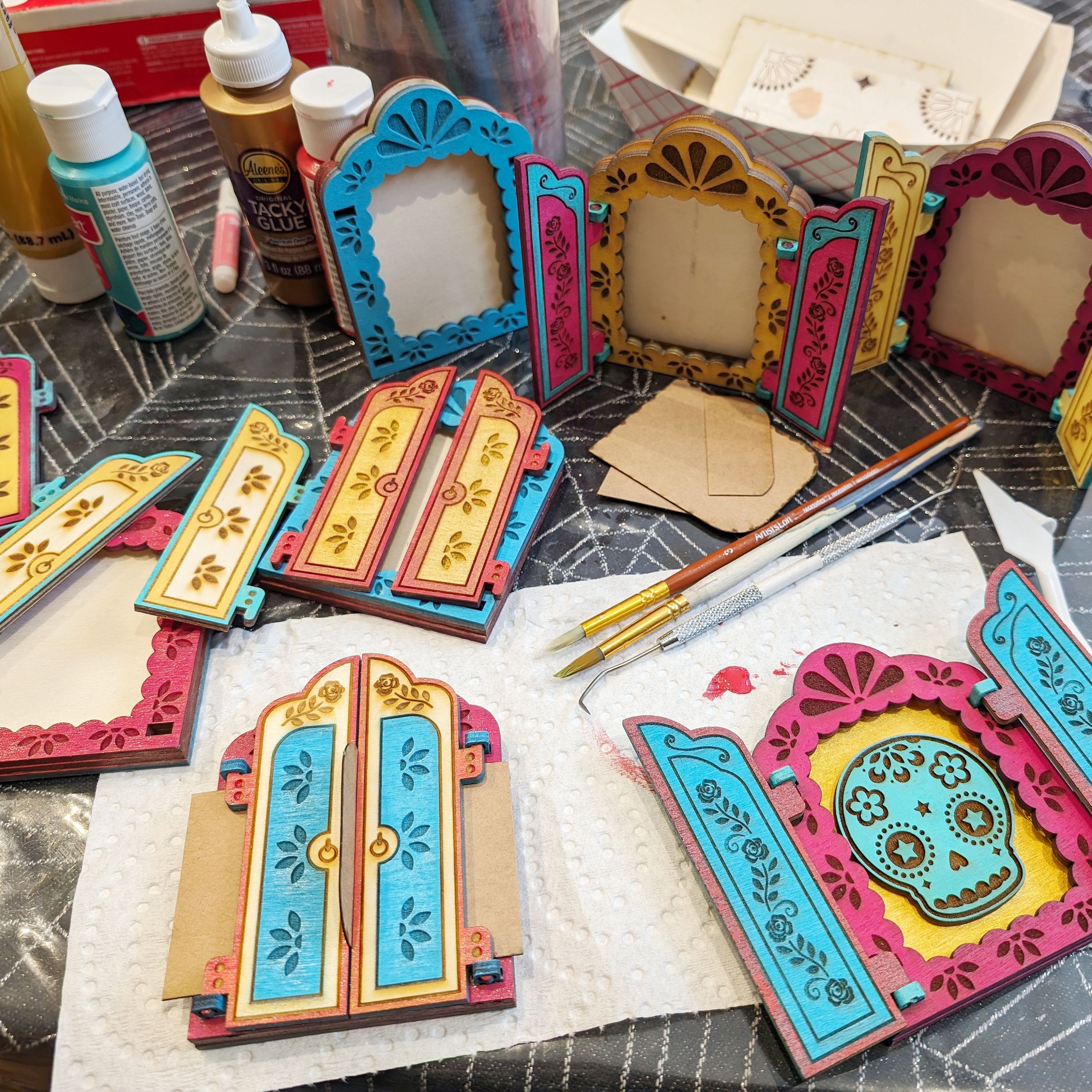 Frida Kahlo Retablo Nicho Shadow Box for Dia De Los Muertos - Etsy