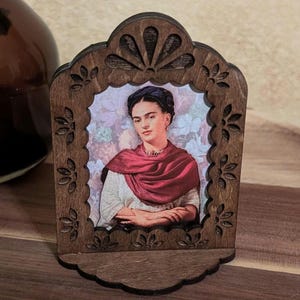 Nicho Retablo Wooden Shadow Box for Dia De Los Muertos Finished Hand ...