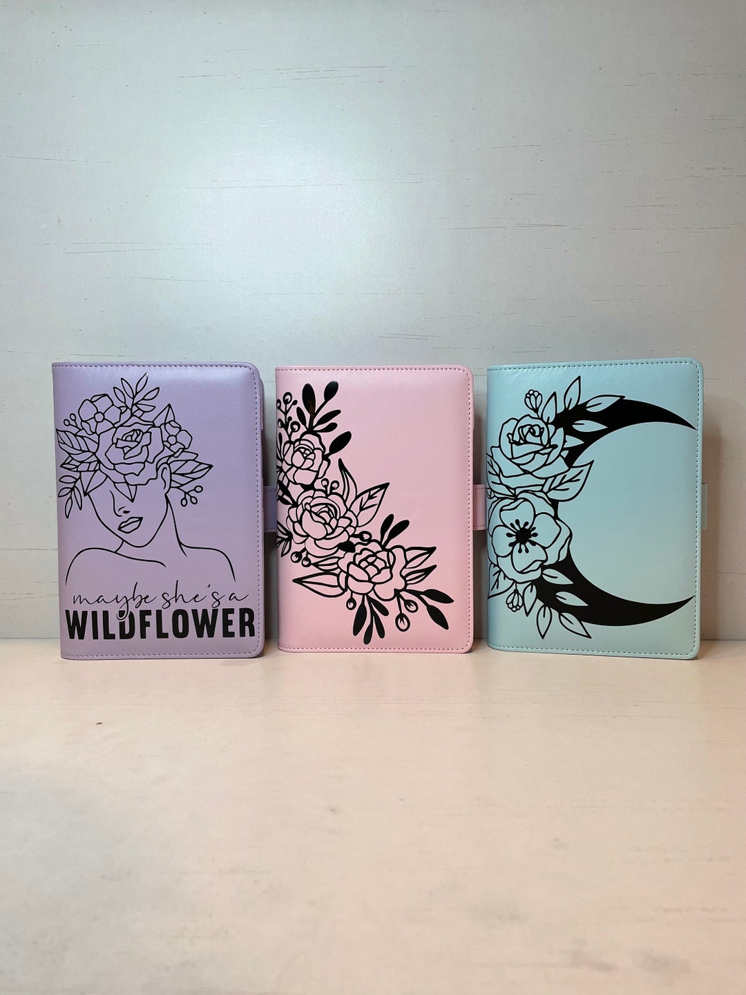 Budget Binder 6 Cash Envelopes Custom Budget Binder Cute Budget Binder ...