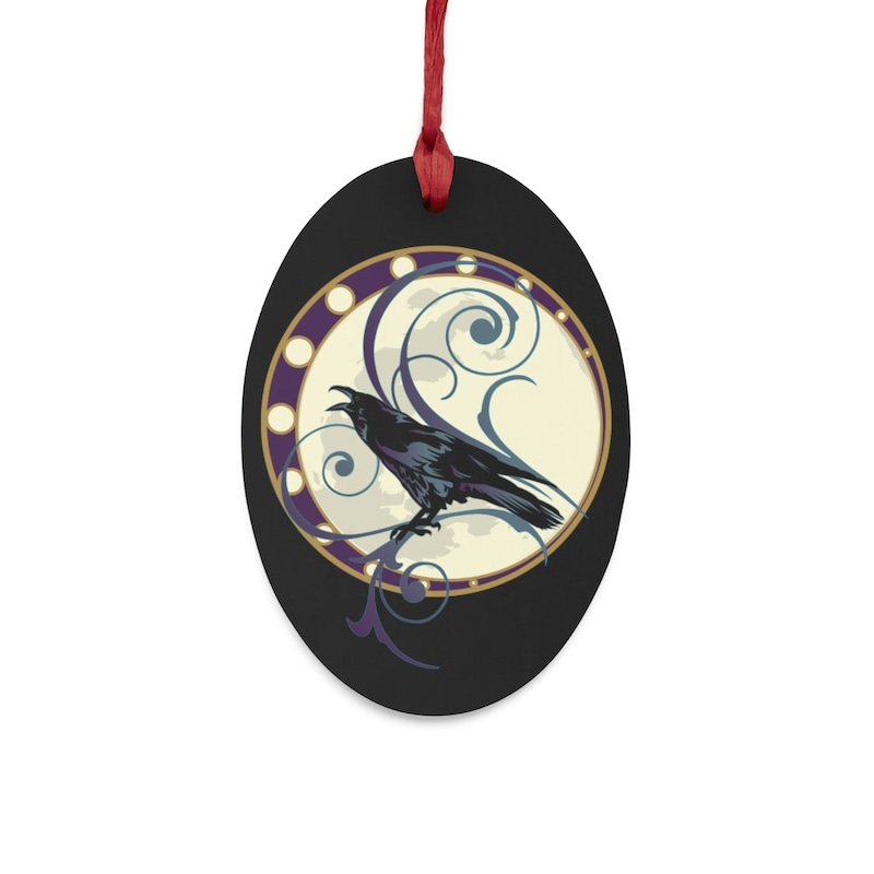 Raven Ornament - Etsy