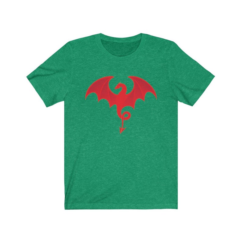 Dragon T-shirt Red Dragon T-shirt Dragon Lover Gift Dragon - Etsy