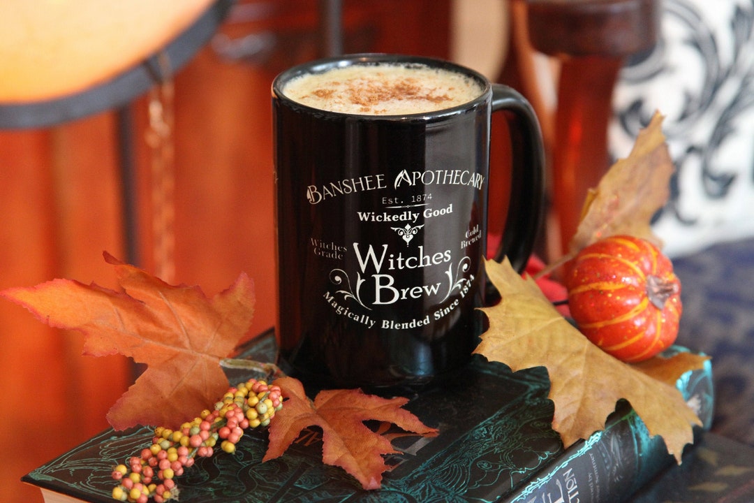 Witch Mug Witchy Mug Witches Brew Mug Halloween Mug - Etsy
