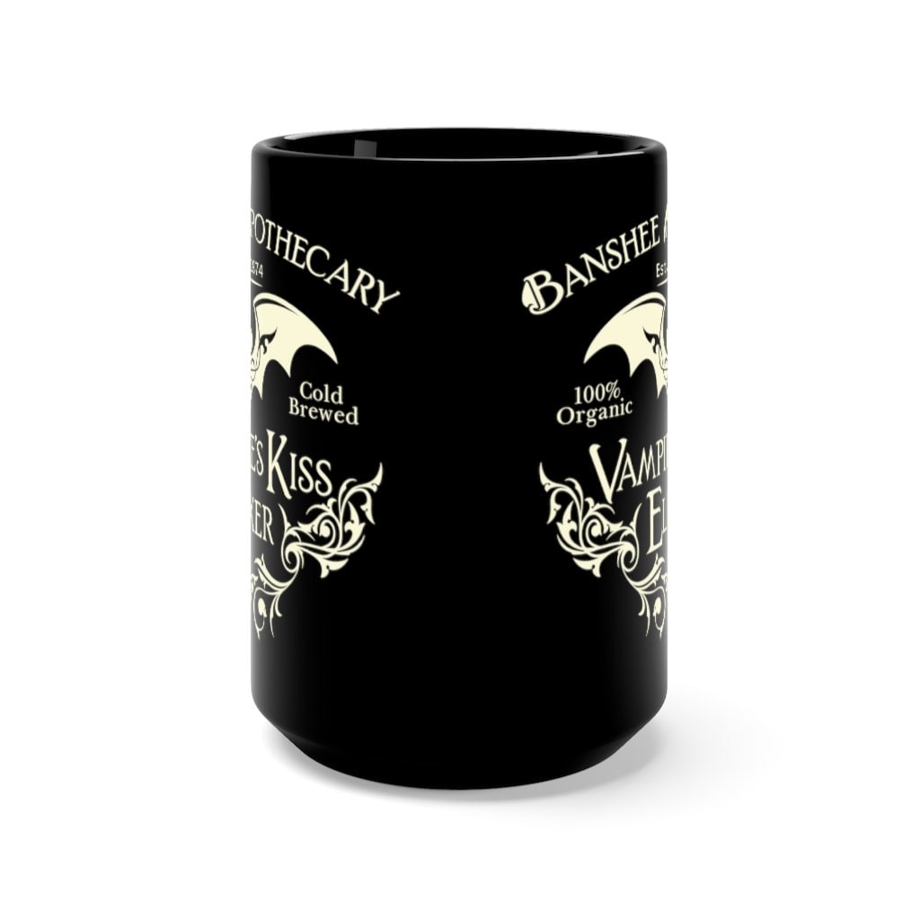 Halloween Gothic Vampire Bat Coffee Mug Fall Mug Halloween | Etsy