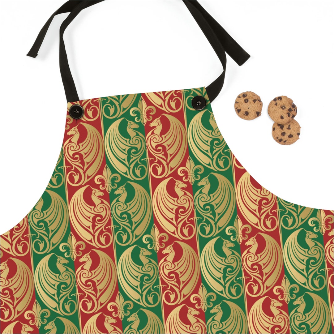 Fantasy Dragon Apron: Mythical Kitchen Accessory - Etsy