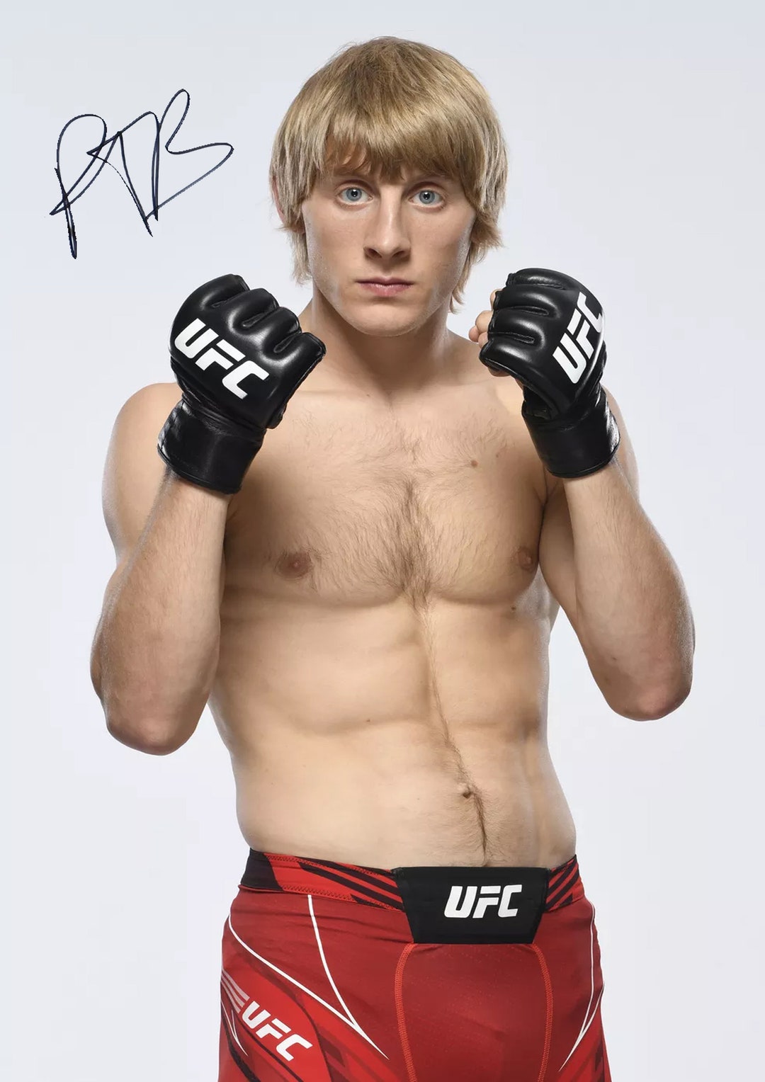 Paddy the Baddy Pimblett UFC Signed Copy A4 Photo Print - Etsy