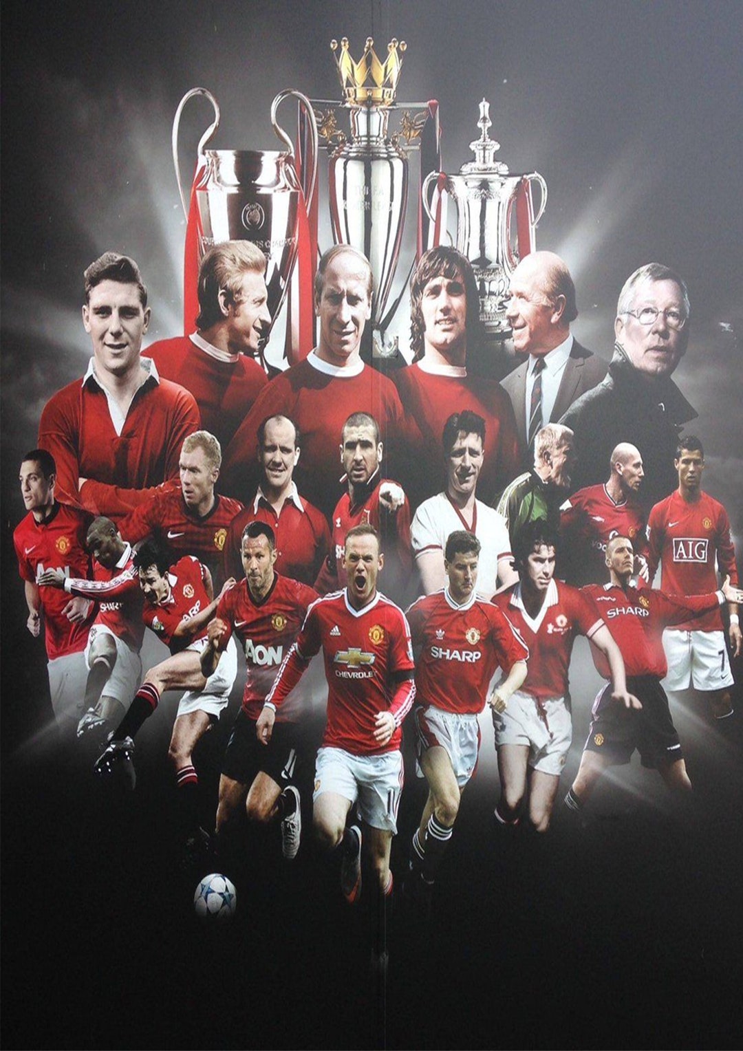 Manchester United Legends A4 Photo Print - Etsy