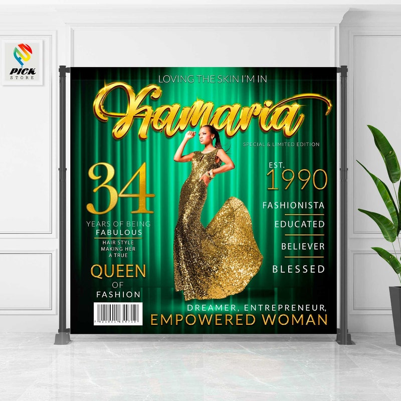 Custom Magazine Photo Booth - Etsy