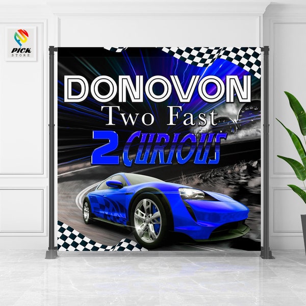 Race Car Party Backdrop Covers - Etsy
