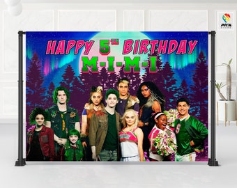 Zombies Party Backdrop - Etsy