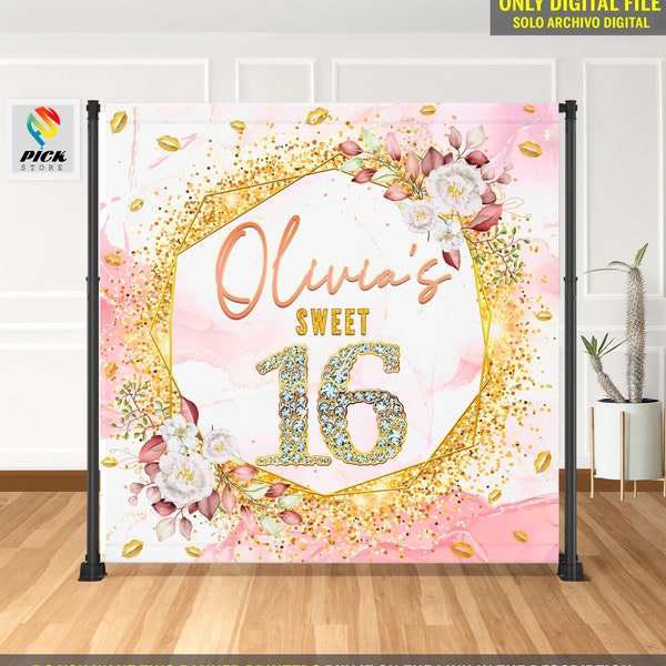 Sweet 16 Banner - Etsy