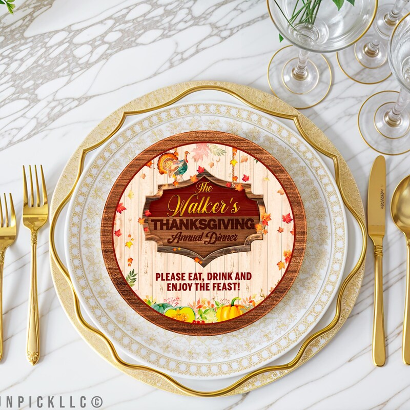 Thankful Plate Decor - Etsy