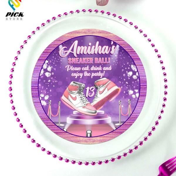 Sneaker Ball Menu Cards - Etsy