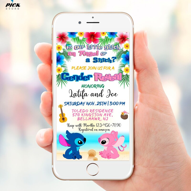 Phone Invitation - Etsy