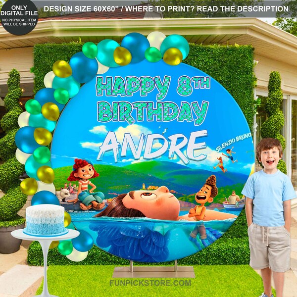 Circle Backdrop - Etsy