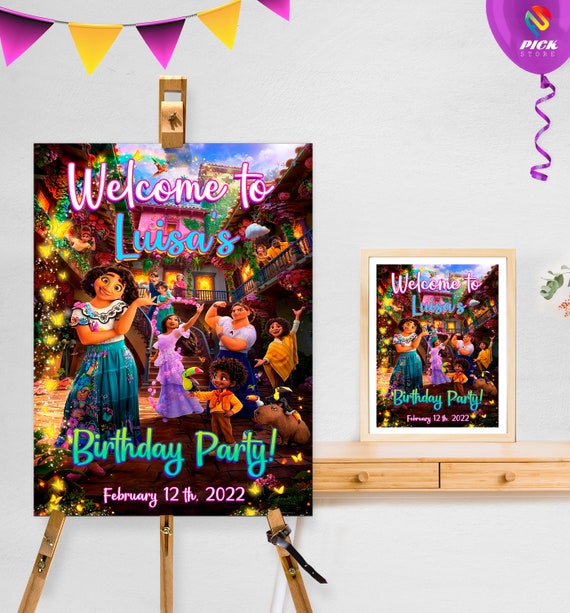 DIGITAL Encanto Welcome Sign Encanto Sign Printable - Etsy