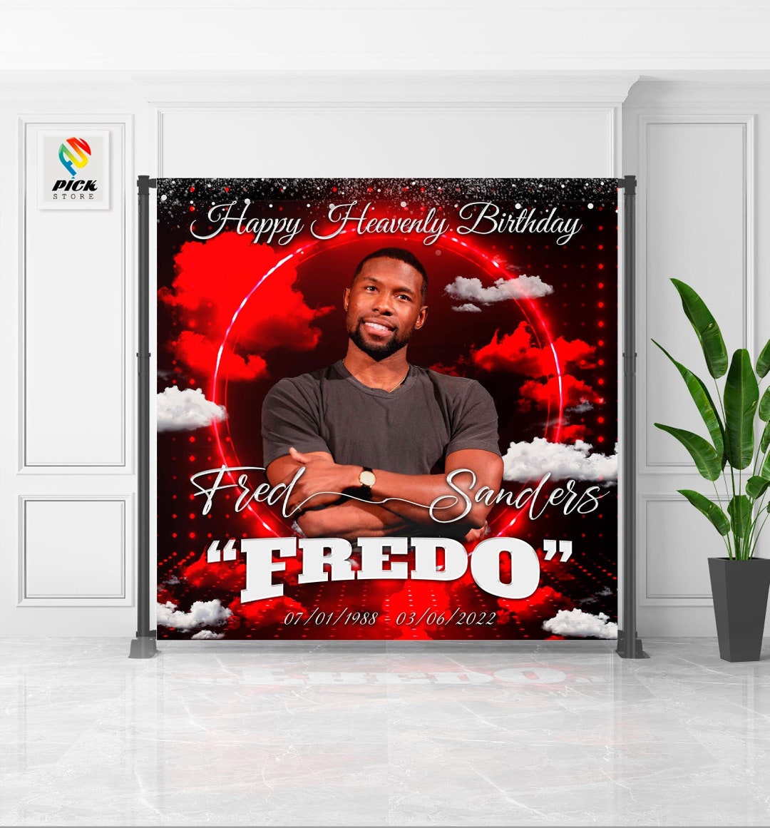 Red Memorial Digital Banner | Remembrance Banner | in Memory Gift ...