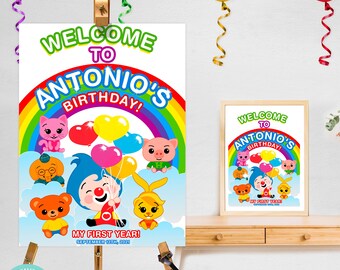 Plim Plim Welcome Sign - Etsy