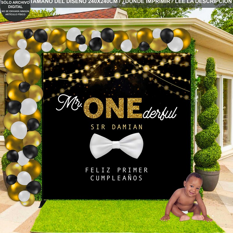 Little Man Backdrop - Etsy