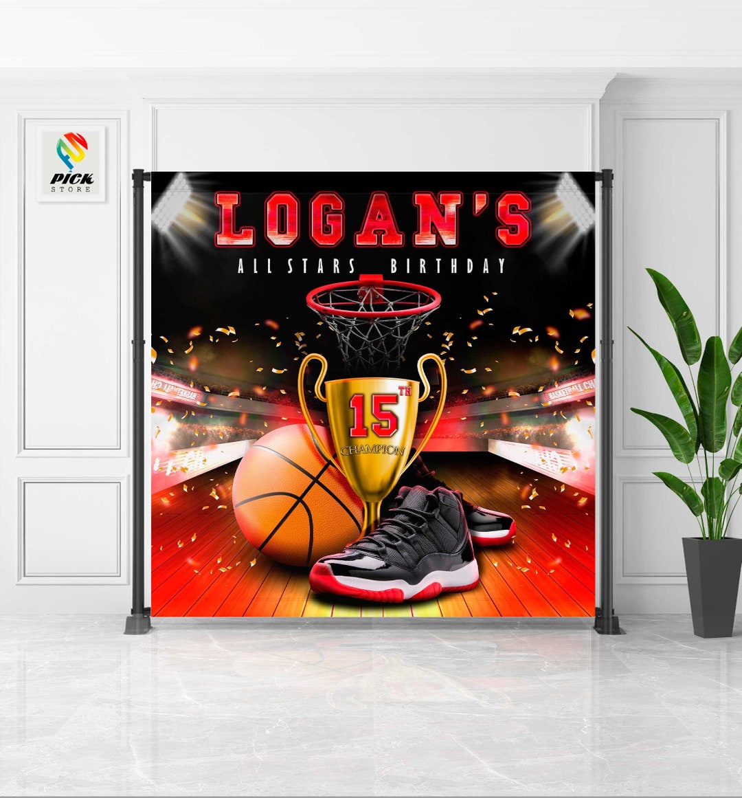 DIGITAL FILE | Sneaker Ball Backdrop | Sneaker Ball Banner | Sneaker ...