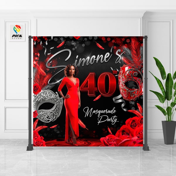 Masquerade Backdrop - Etsy